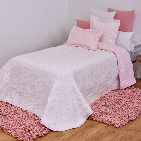 Colcha Estrella New Azul para cama de 90 cm